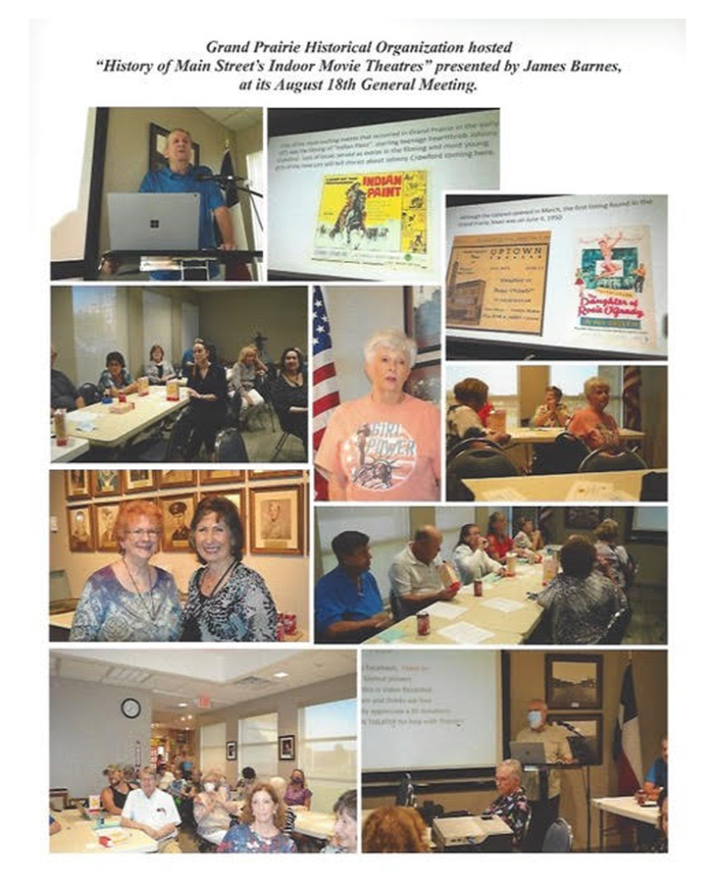 Events - Grand Prairie Historical Organization