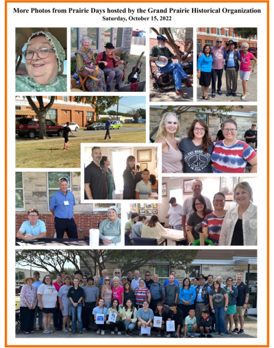 Events - Grand Prairie Historical Organization