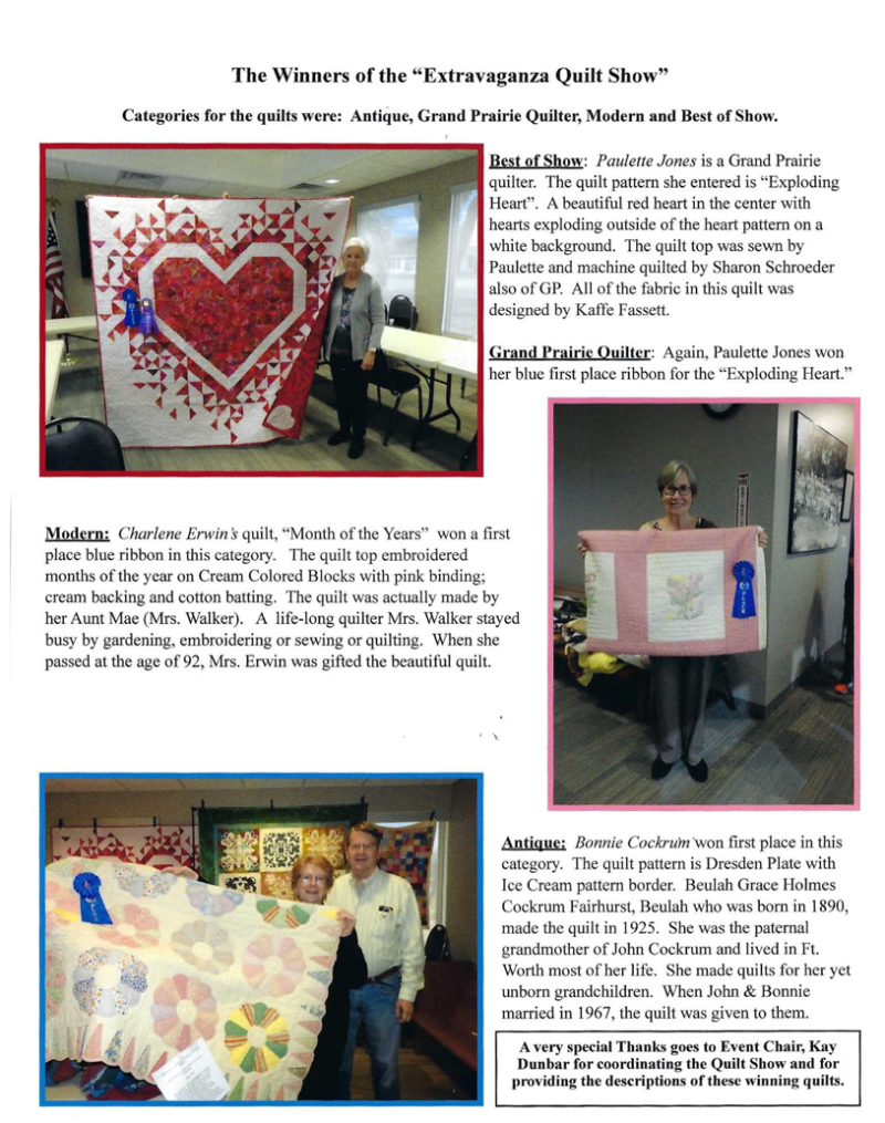 Events - Grand Prairie Historical Organization