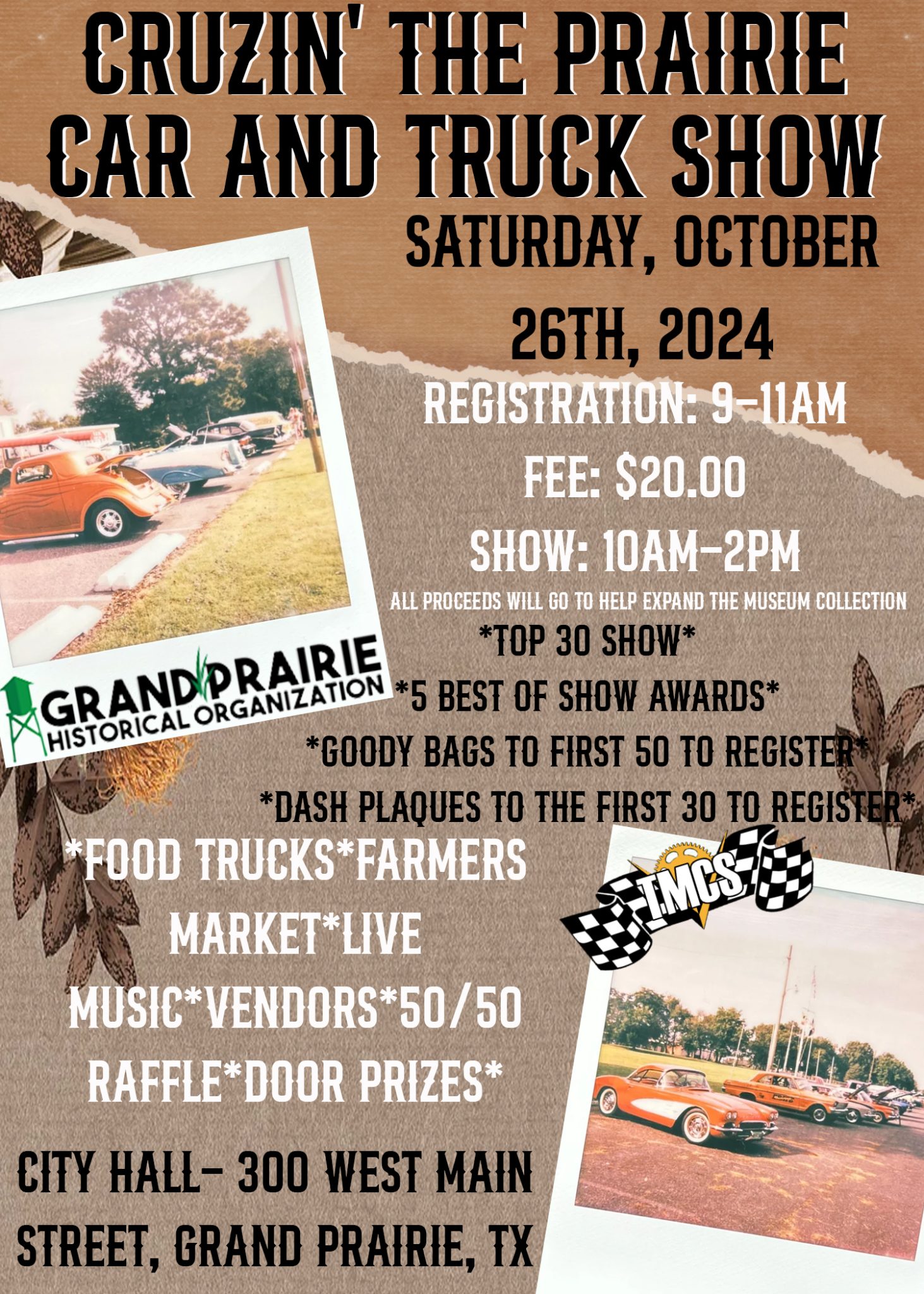 Events - Grand Prairie Historical Organization